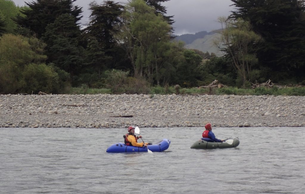 Otaki River (II) Forks to Kaitawa Rd bridge - PackraftingTrips.NZ
