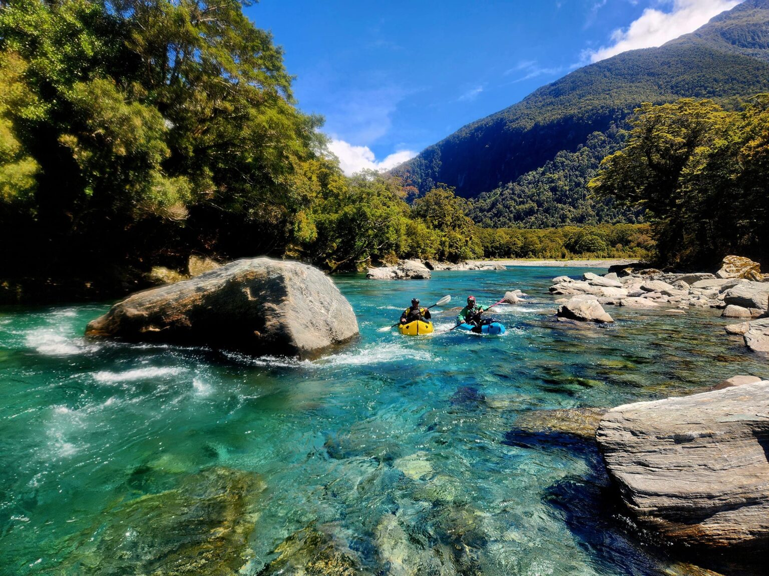 Okuru River (I/III/IV-) - PackraftingTrips.NZ