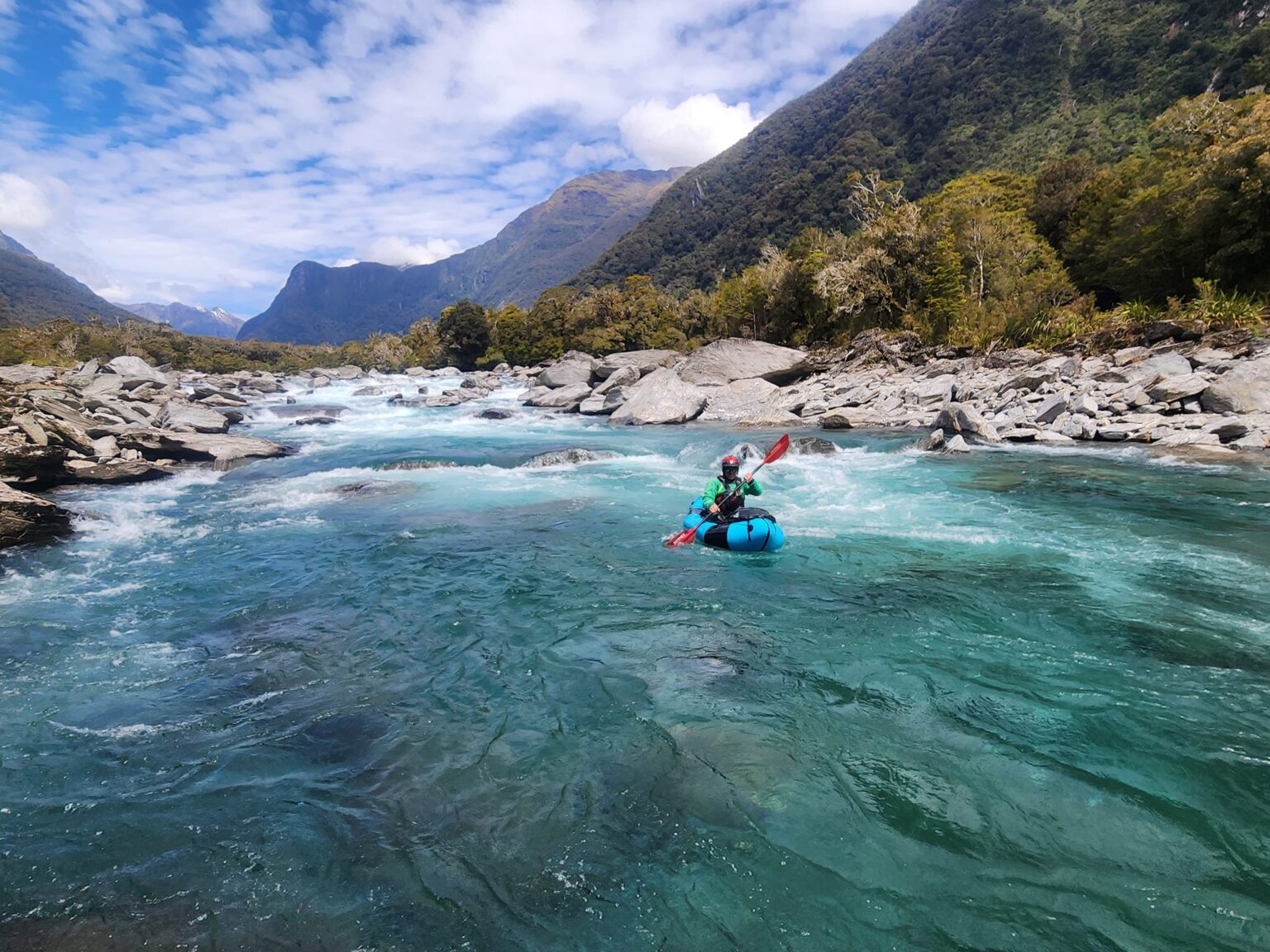 Okuru River (I/III/IV-) - PackraftingTrips.NZ