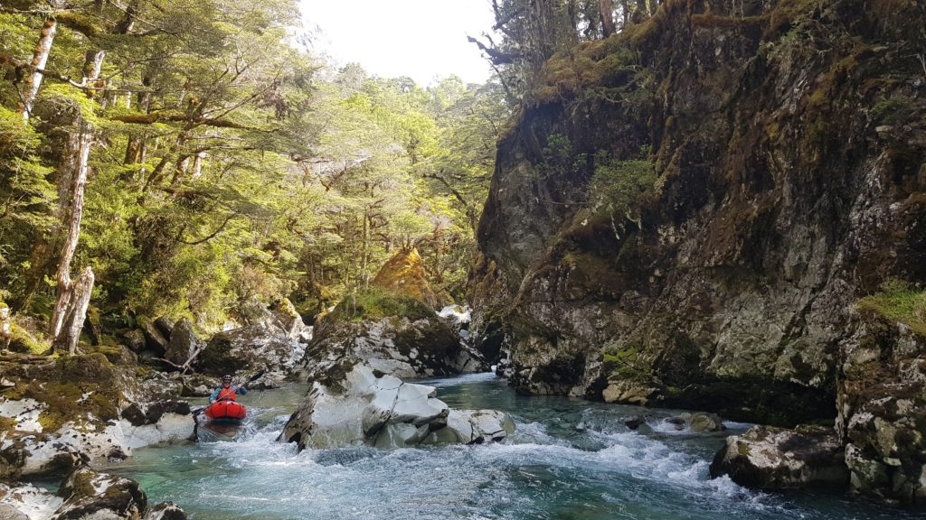 Caples River (II+ & portages) or (IV+) - PackraftingTrips.NZ