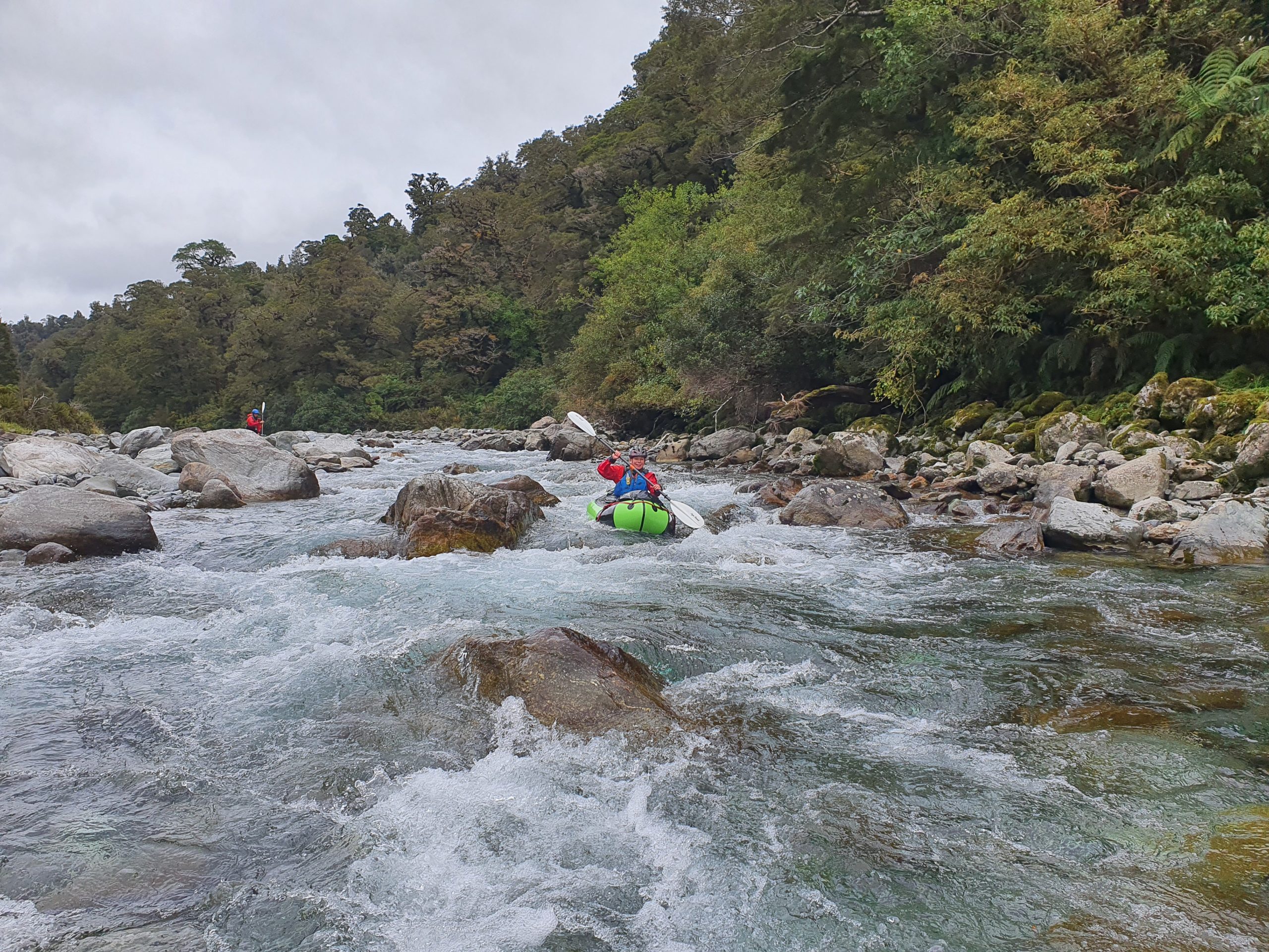 Jackson River (I/II) - PackraftingTrips.NZ