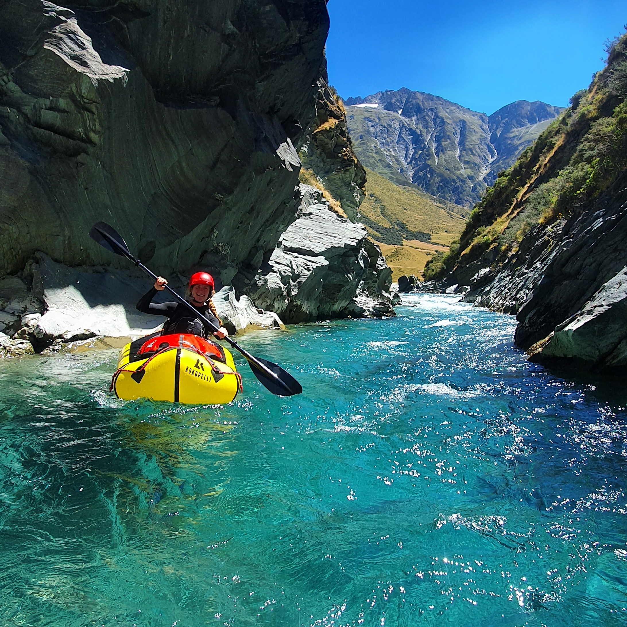 Shotover River, upstream of Arthurs Point II+ to IV (P ...