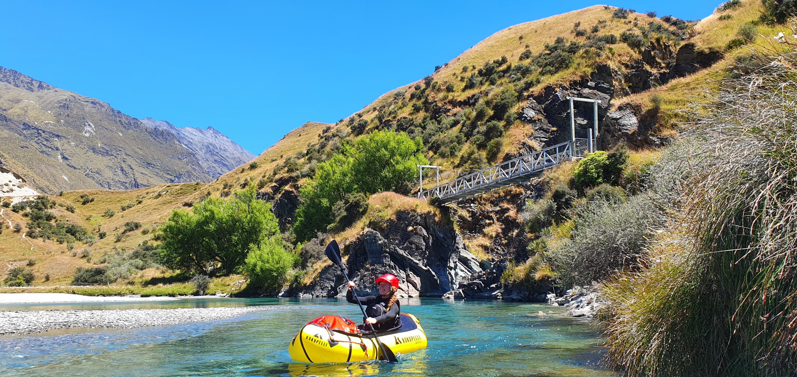 Shotover River, upstream of Arthurs Point II+ to IV (P ...