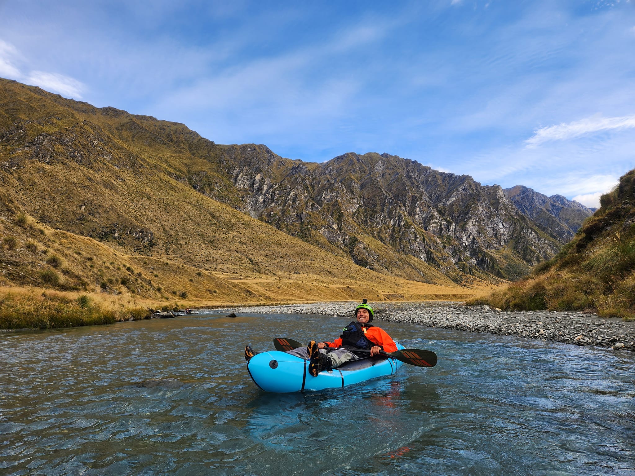 Polnoon Burn (IV) or (III with portages) - PackraftingTrips.NZ