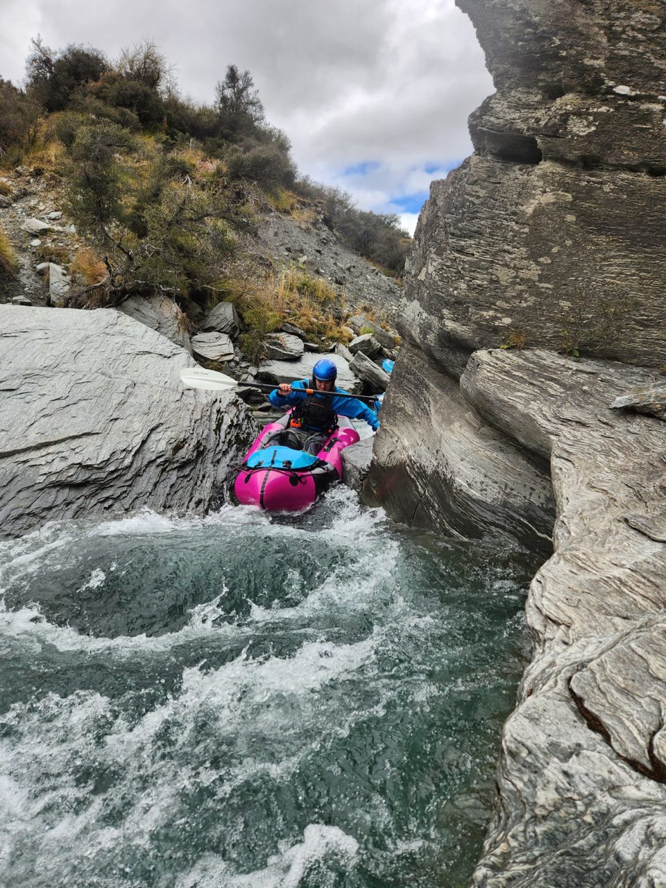 Polnoon Burn (IV) or (III with portages) - PackraftingTrips.NZ